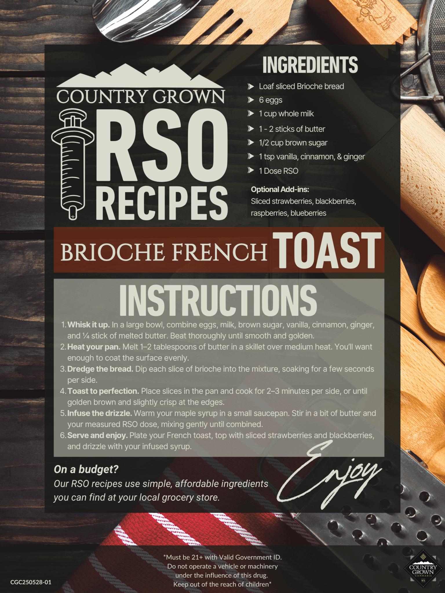 RSO Recipes: Brioche French Toast